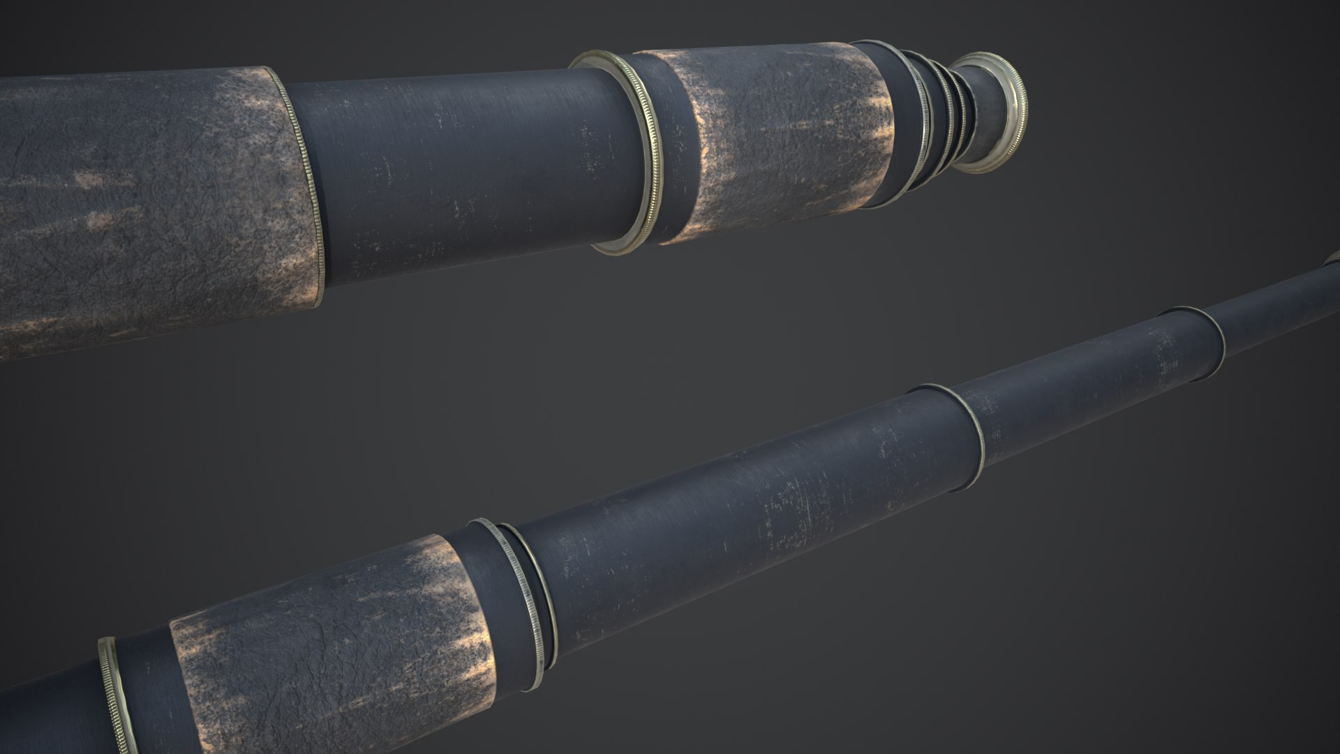 3D Medieval Spy Glass model - TurboSquid 2131733