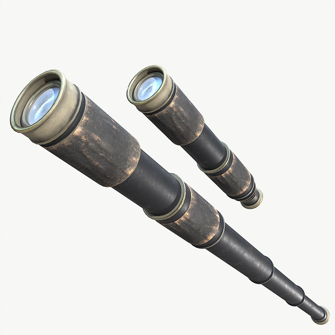 3D Medieval Spy Glass model - TurboSquid 2131733