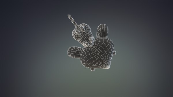 Cute cartoon mouse rat 3D - TurboSquid 1449474