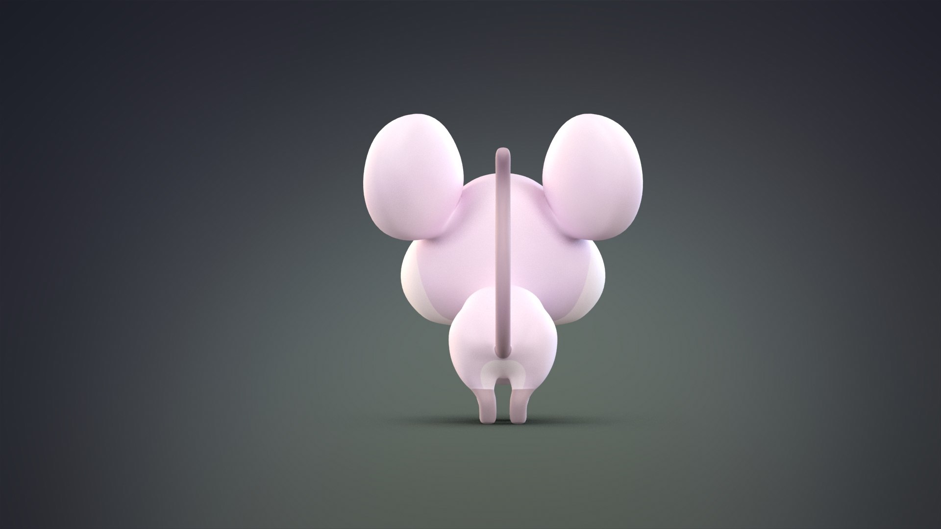 Cute cartoon mouse rat 3D - TurboSquid 1449474