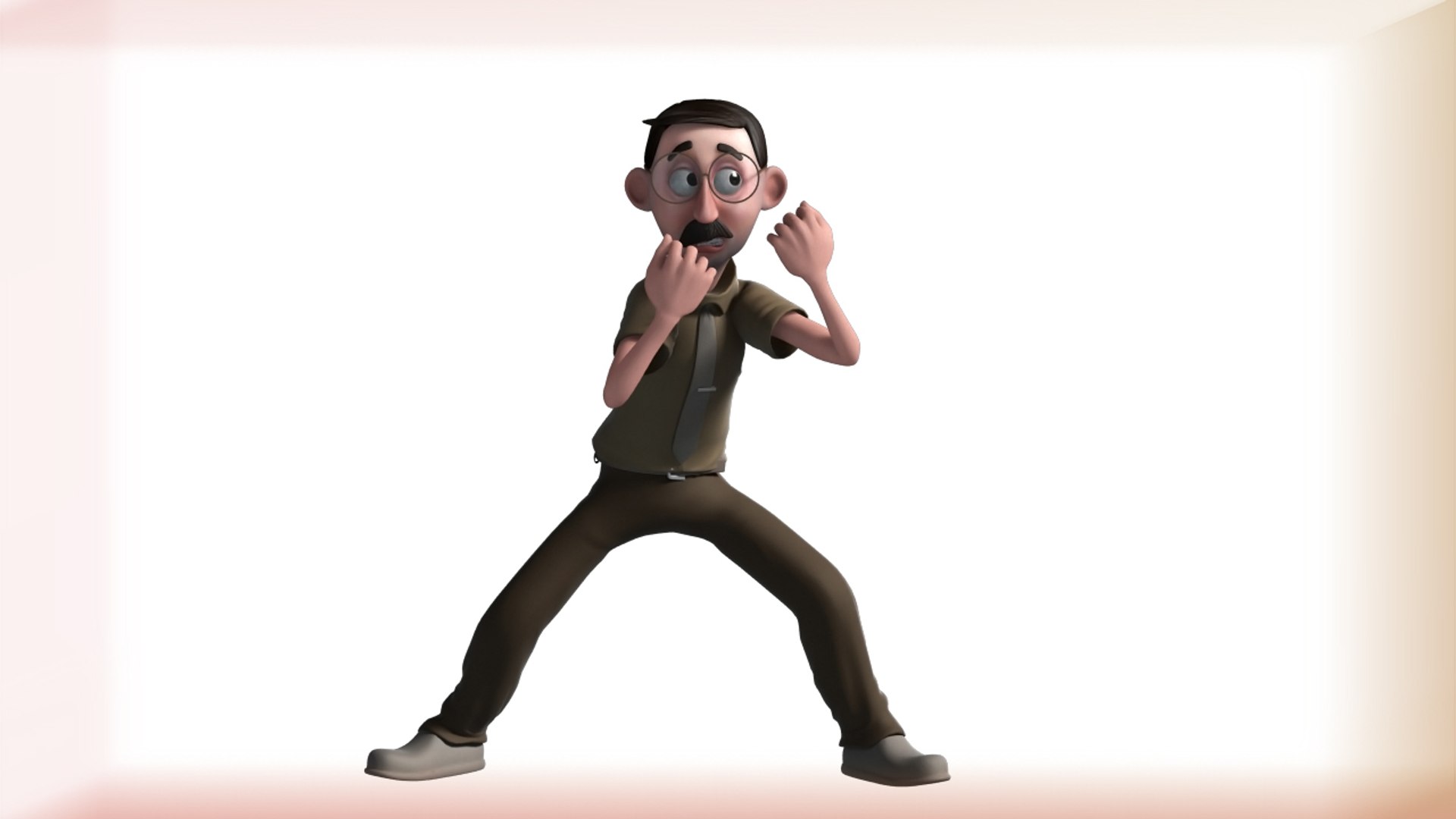 3D Cartoon Teacher Rigged - TurboSquid 1313563