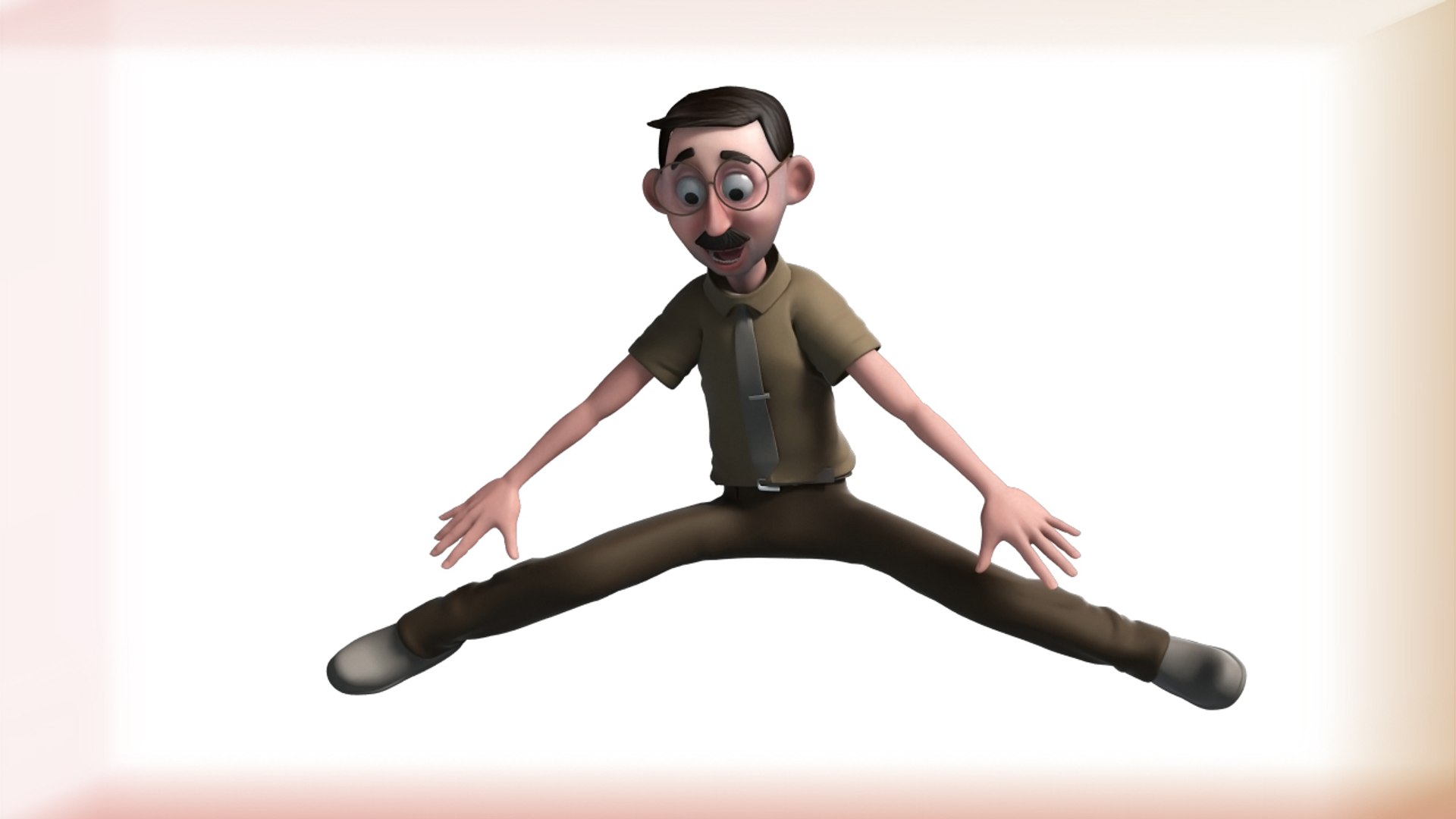 3D Cartoon Teacher Rigged - TurboSquid 1313563