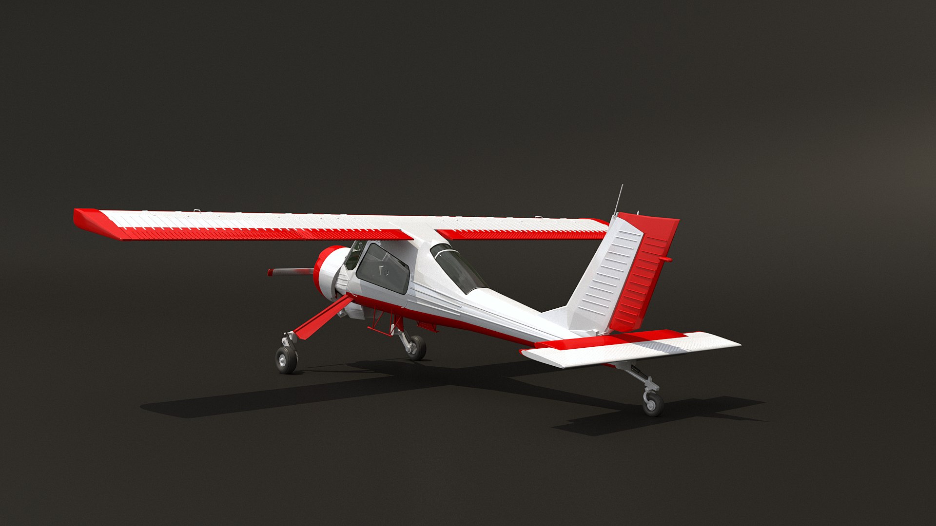 3D PLZ - 104 Wilga Model - TurboSquid 1974157