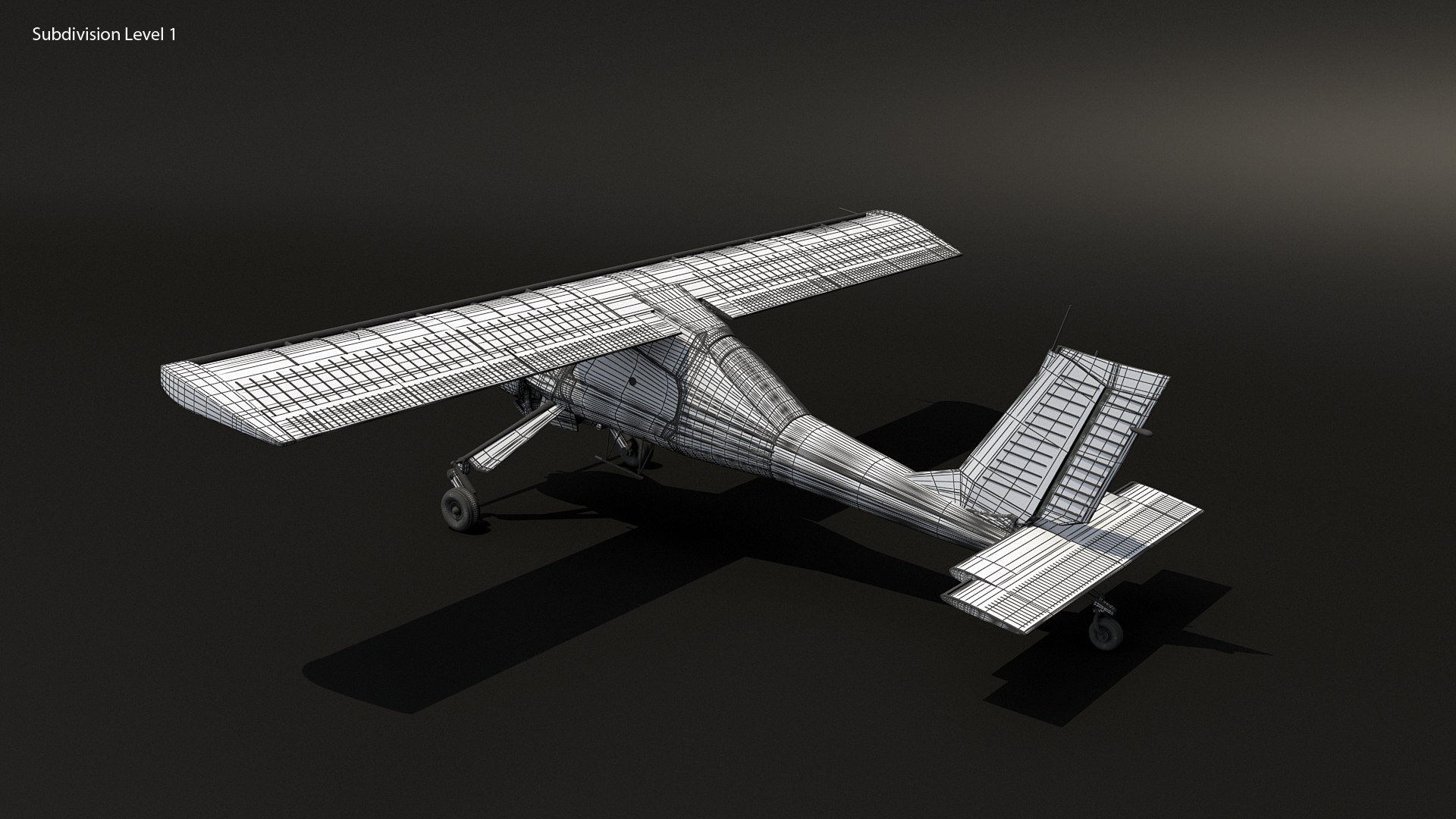 3D PLZ - 104 Wilga Model - TurboSquid 1974157