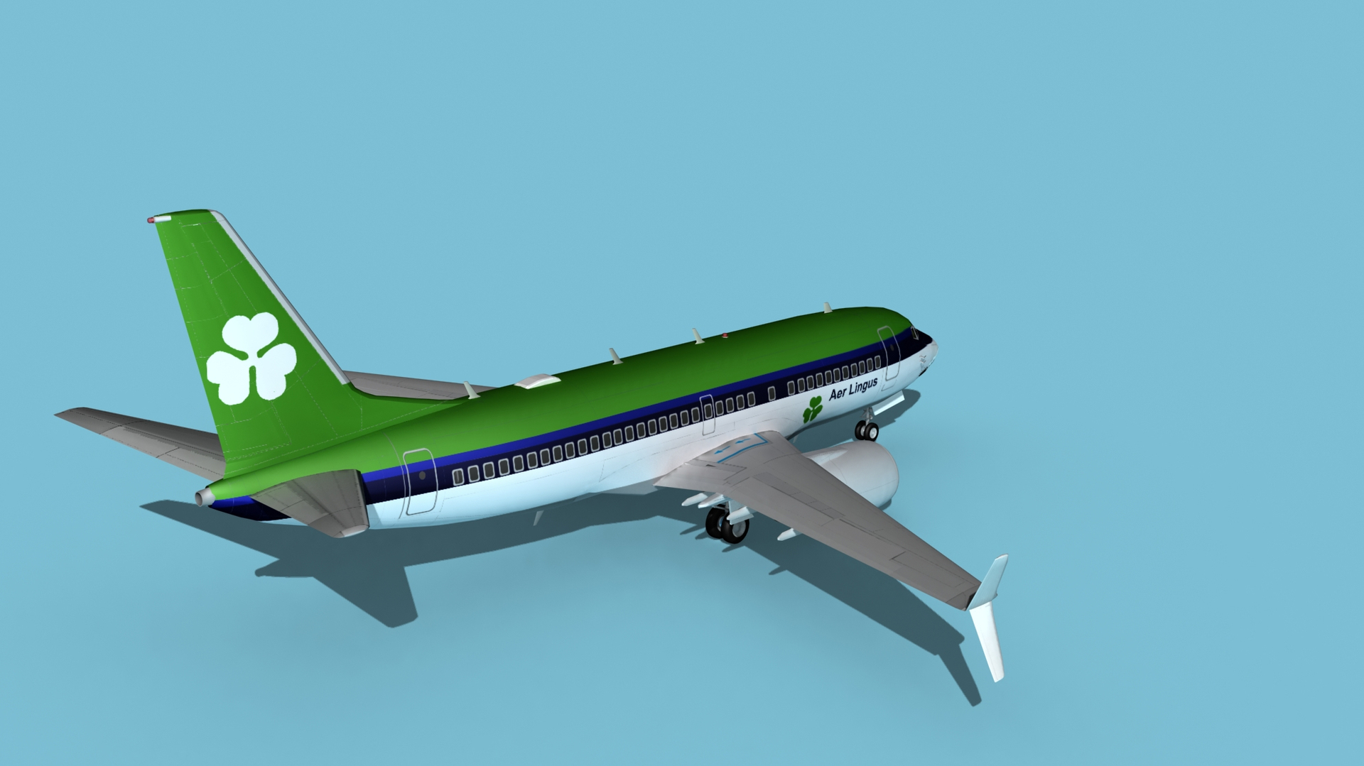 Boeing 737 Max 7 Aer Lingus 3D model - TurboSquid 1750677