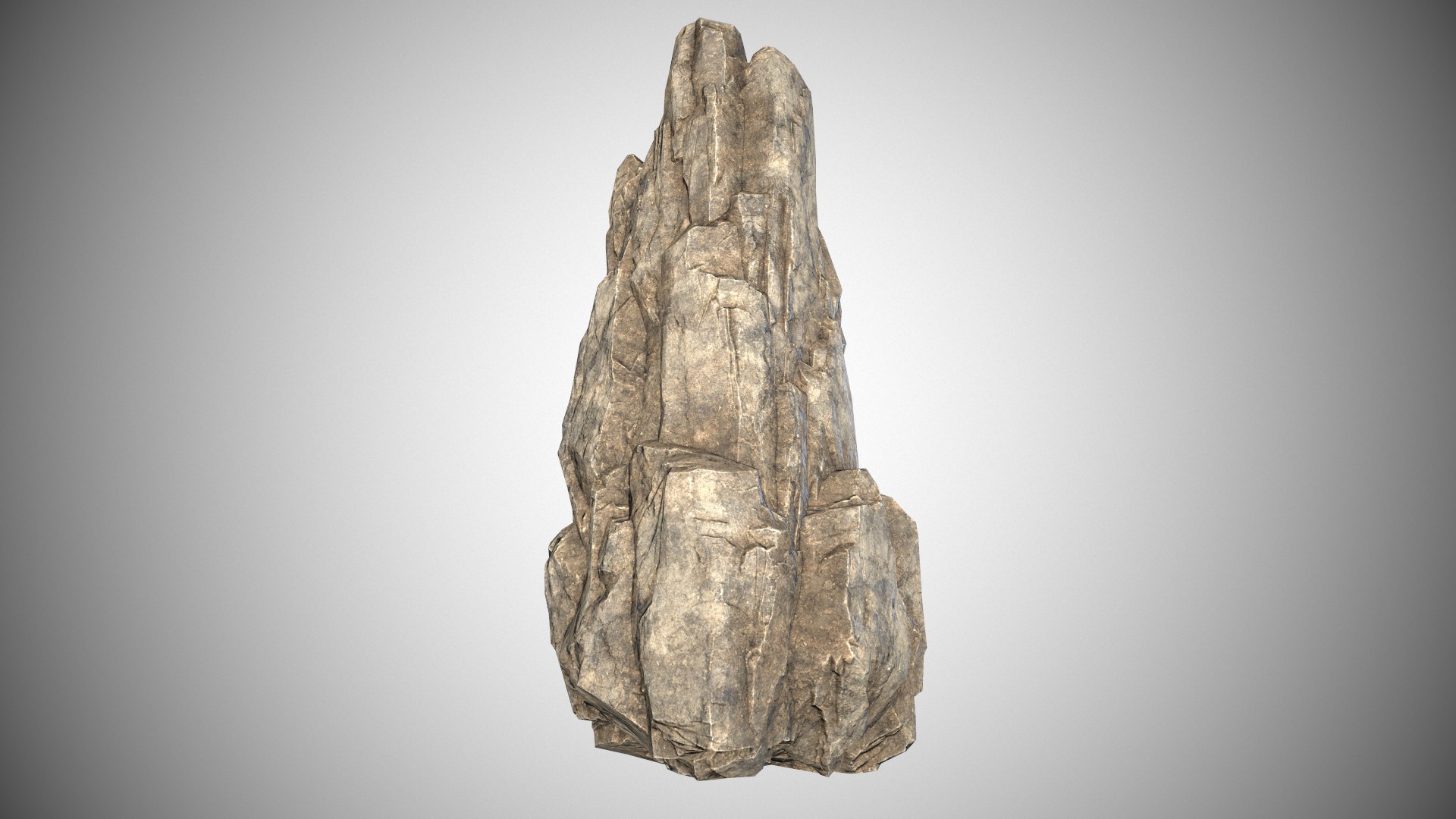 Rock stone 04 3D model - TurboSquid 2027097