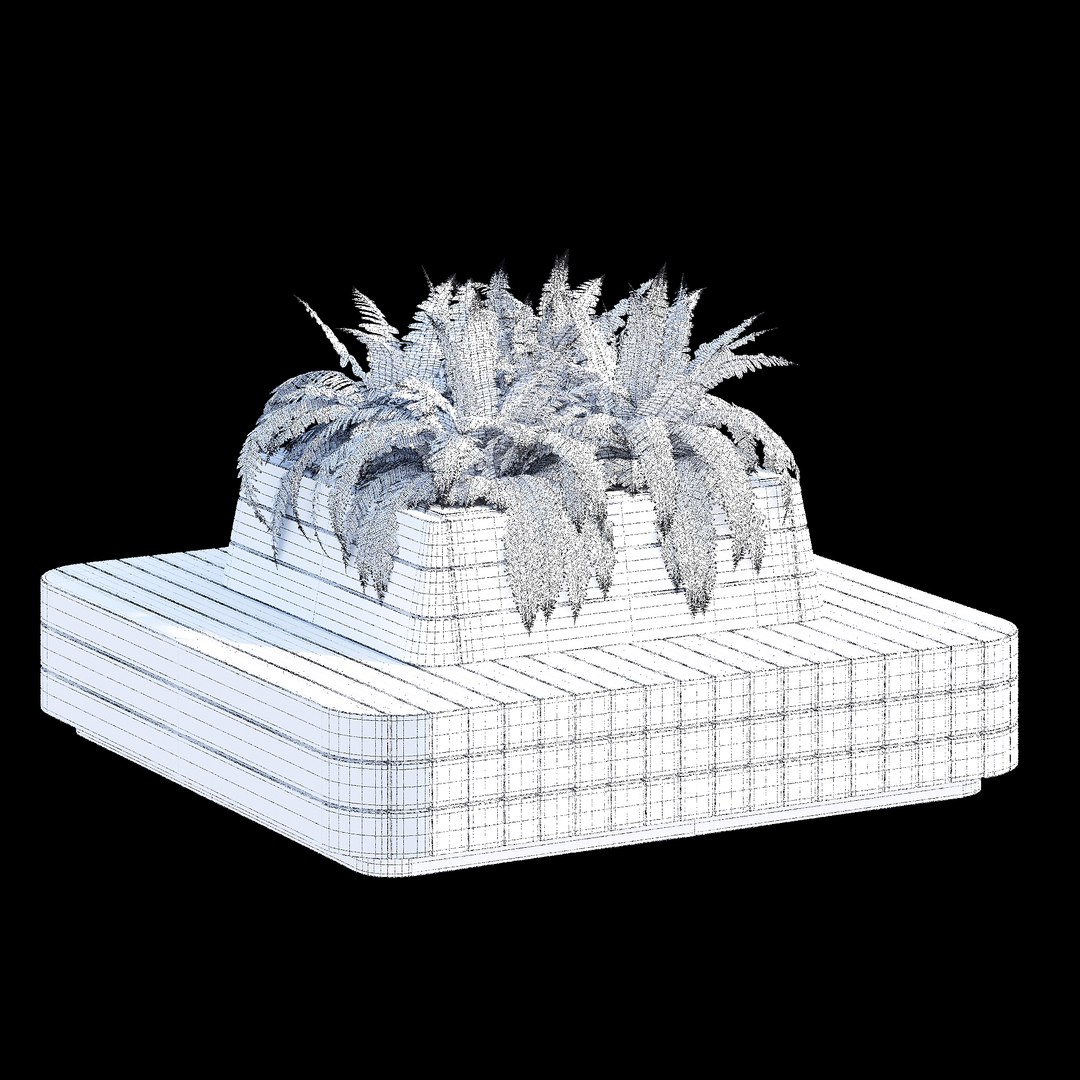 3D Modulo green three - TurboSquid 1960157