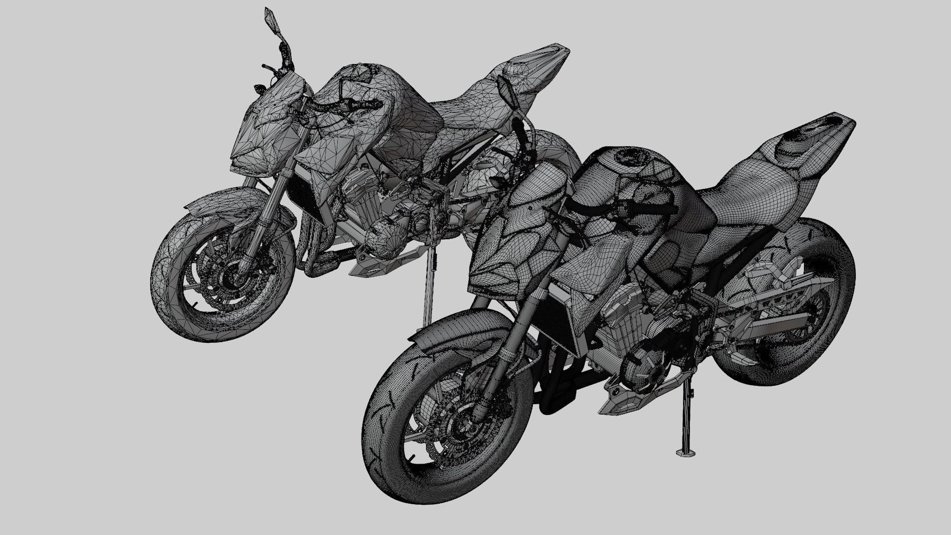3D Model Kawasaki Z900 Game Ready Model Low - High Poly1 - TurboSquid ...