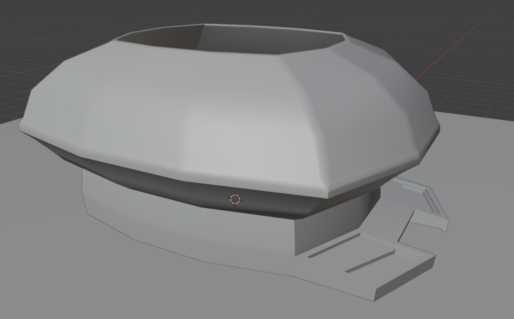 3D Low Poly Football Stadium With Soccer Goal And Football - TurboSquid ...