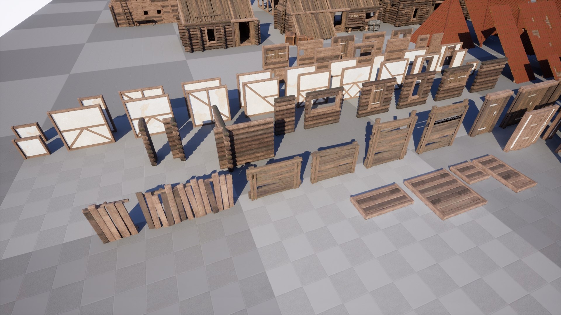 Modular Medieval Environment Model - TurboSquid 2023492