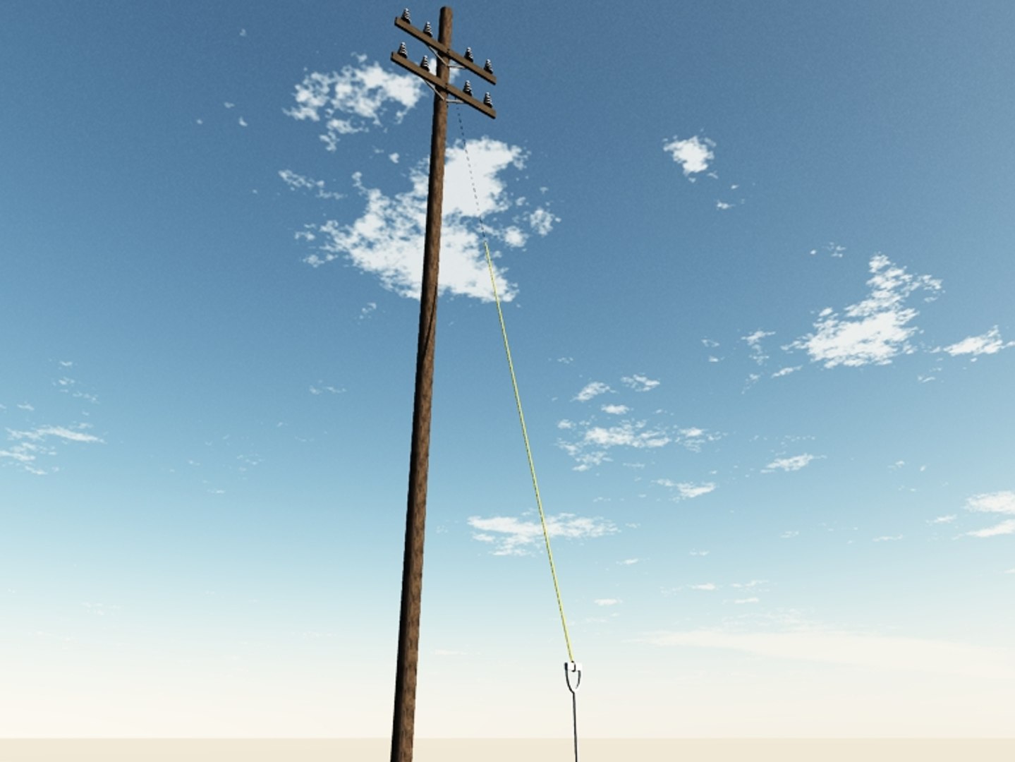 Power Utility Poles 3d 3ds