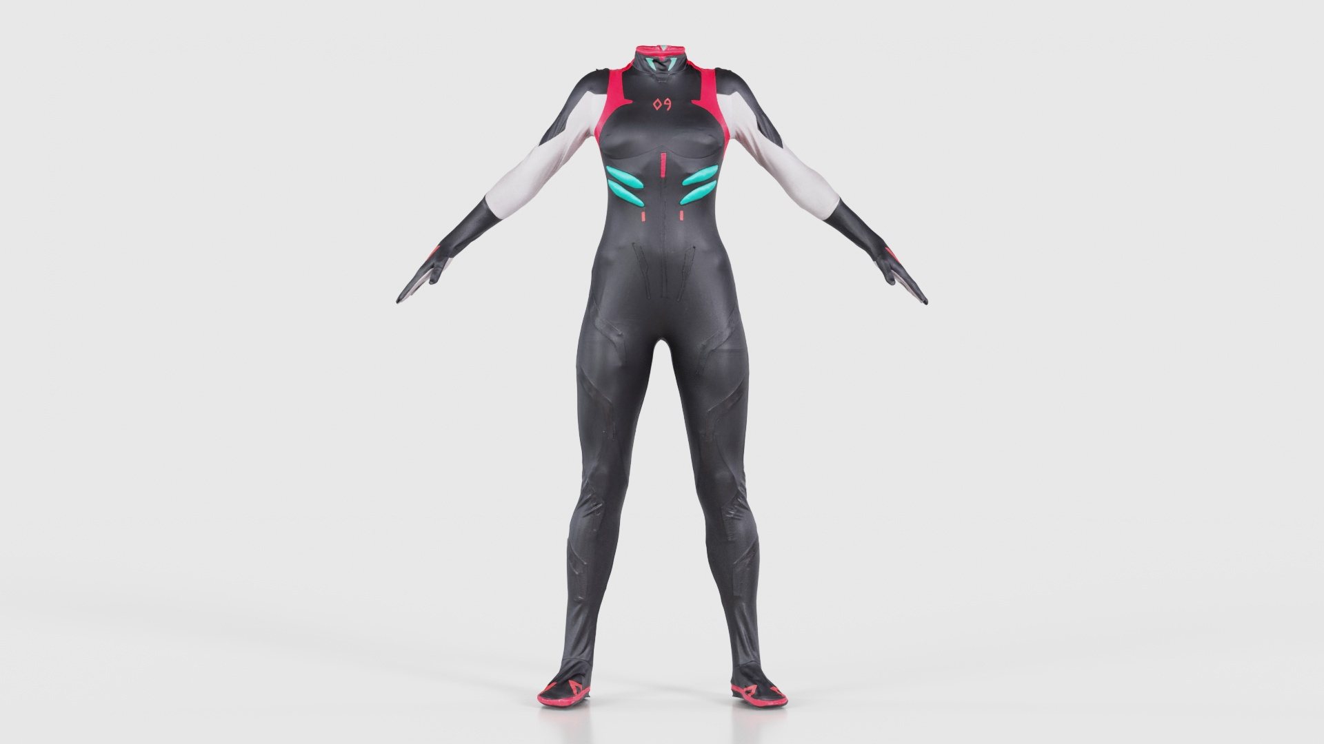 Full Body Details Catsuit Remastered Model - TurboSquid 2361259