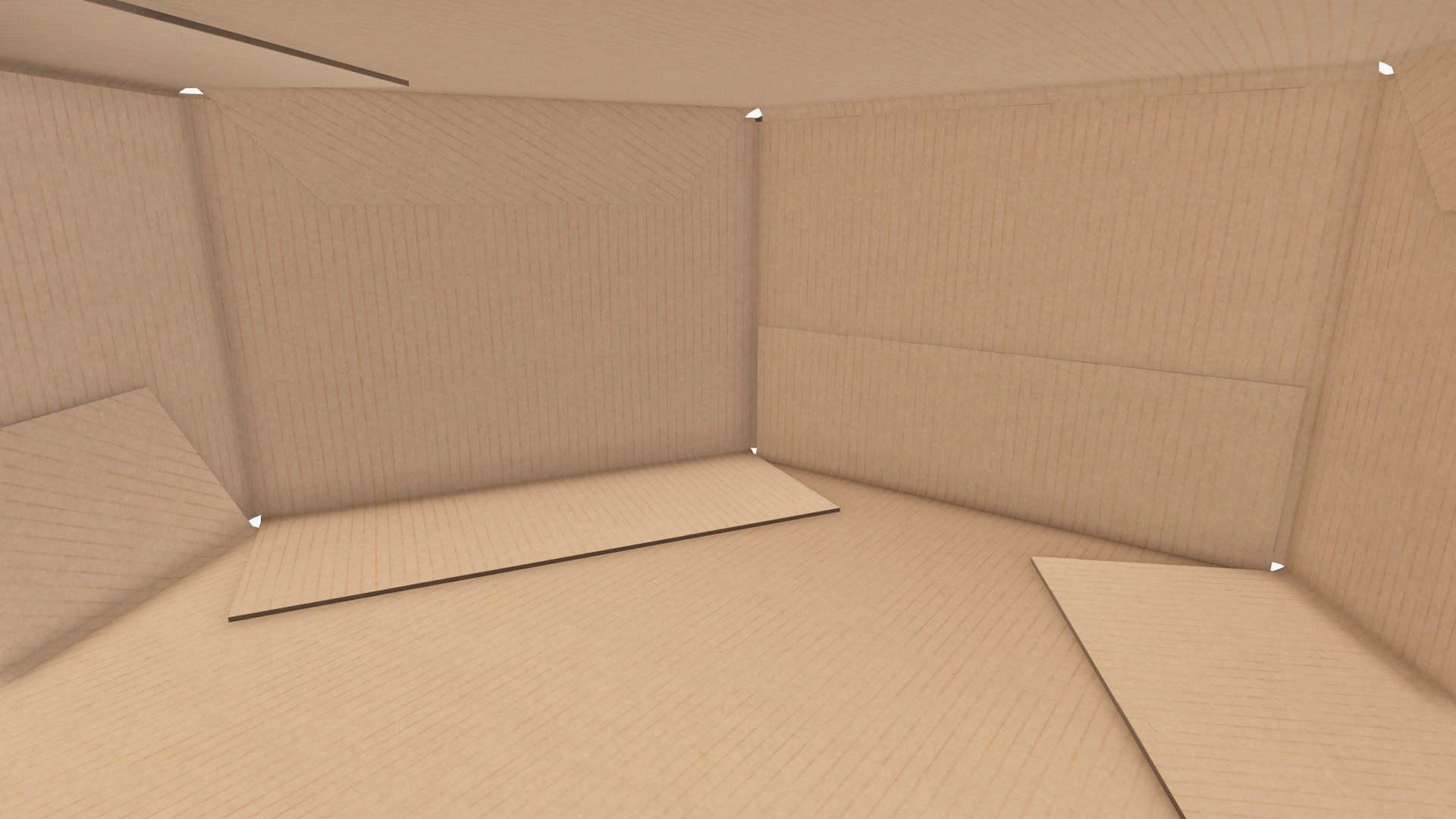 Packaging corrugated cardboard model - TurboSquid 1578315