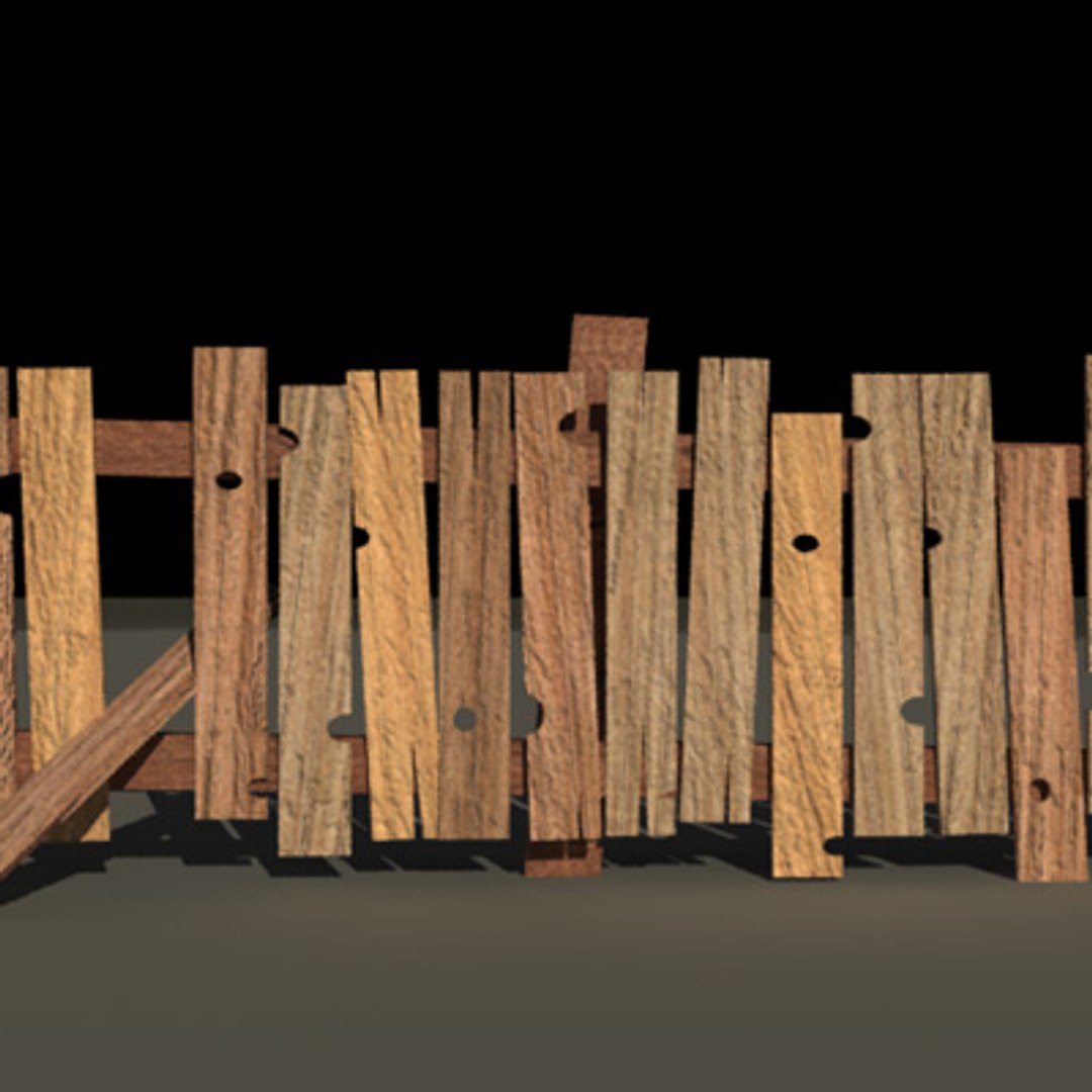 3d Dxf Backyard Fence
