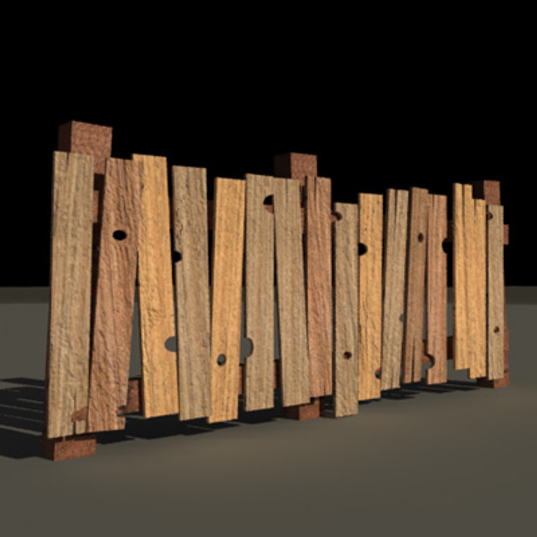3d Dxf Backyard Fence