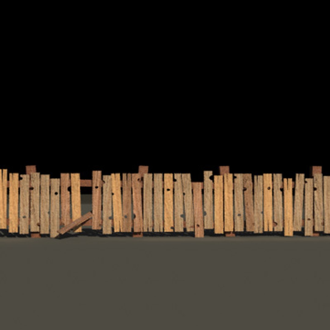 3d Dxf Backyard Fence