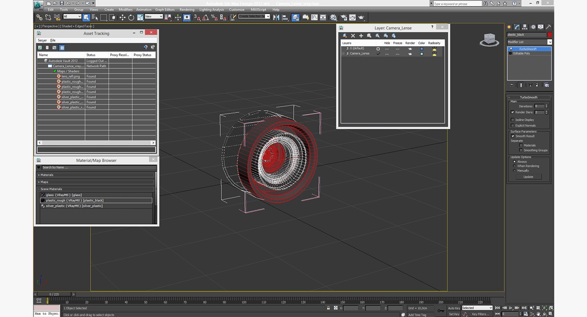 Camera Lens Lense 3D Model - TurboSquid 1350959
