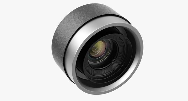 Camera lens lense 3D model - TurboSquid 1350959