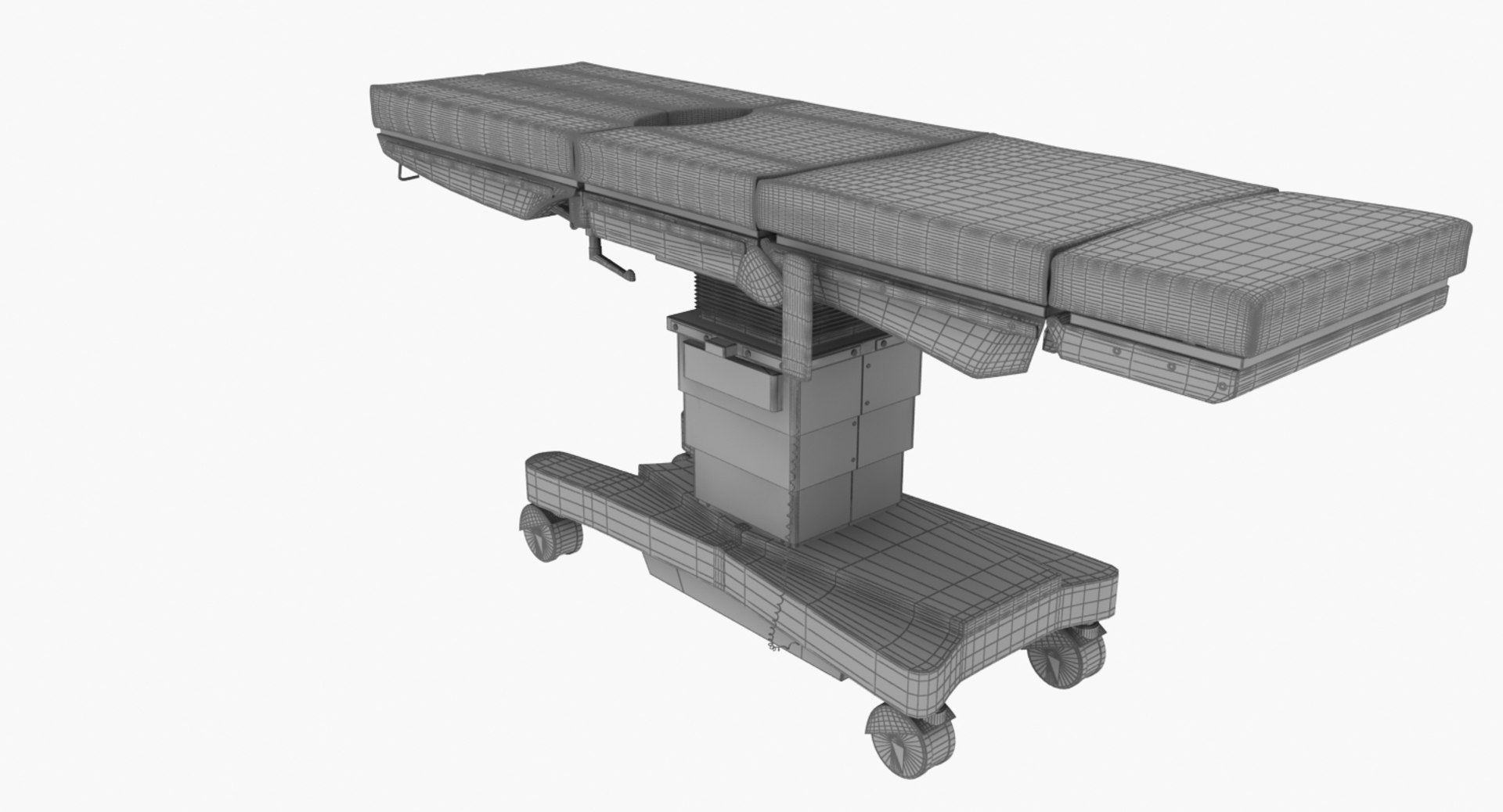 Operating Table 3D - TurboSquid 1369378
