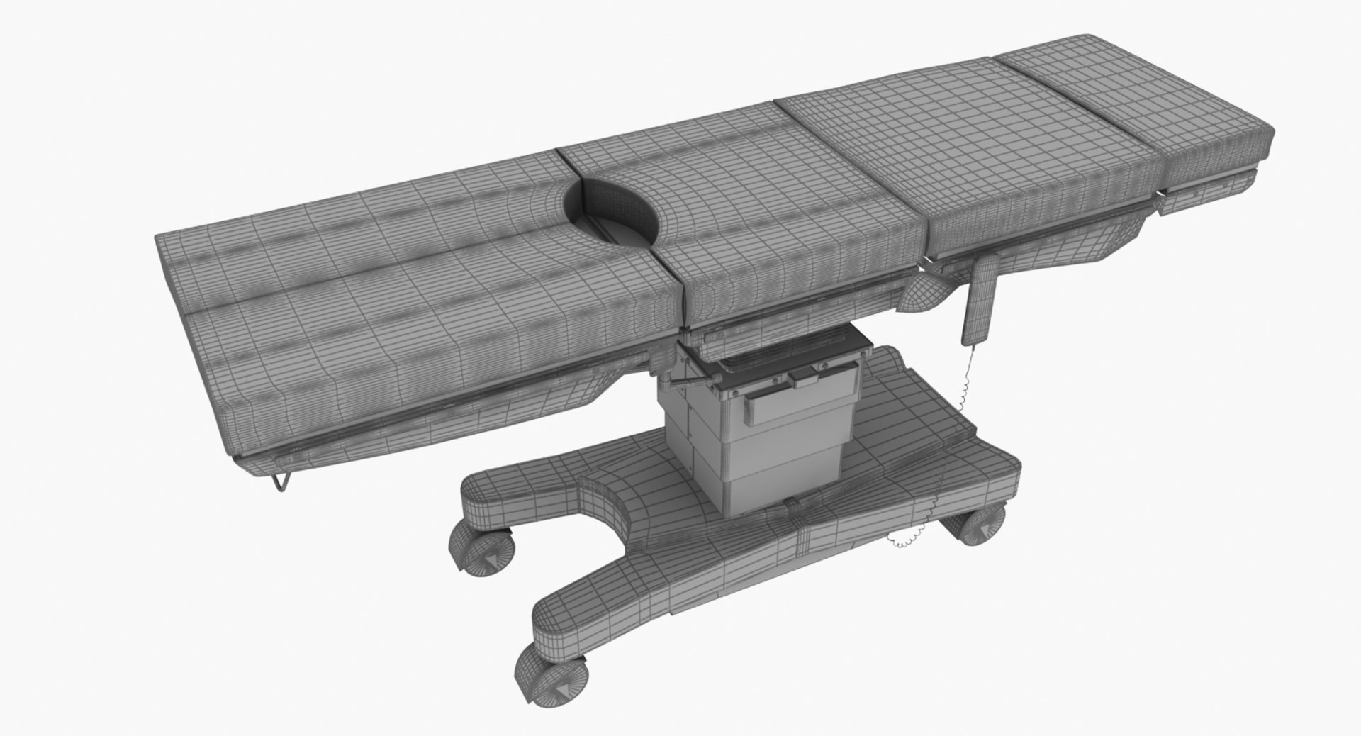 Operating Table 3D - TurboSquid 1369378