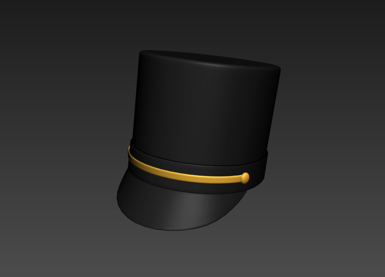 Shako Hat 3D Model - TurboSquid 1436535