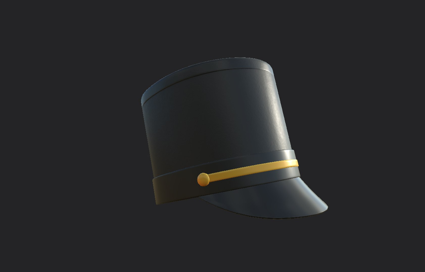 Shako Hat 3D Model - TurboSquid 1436535