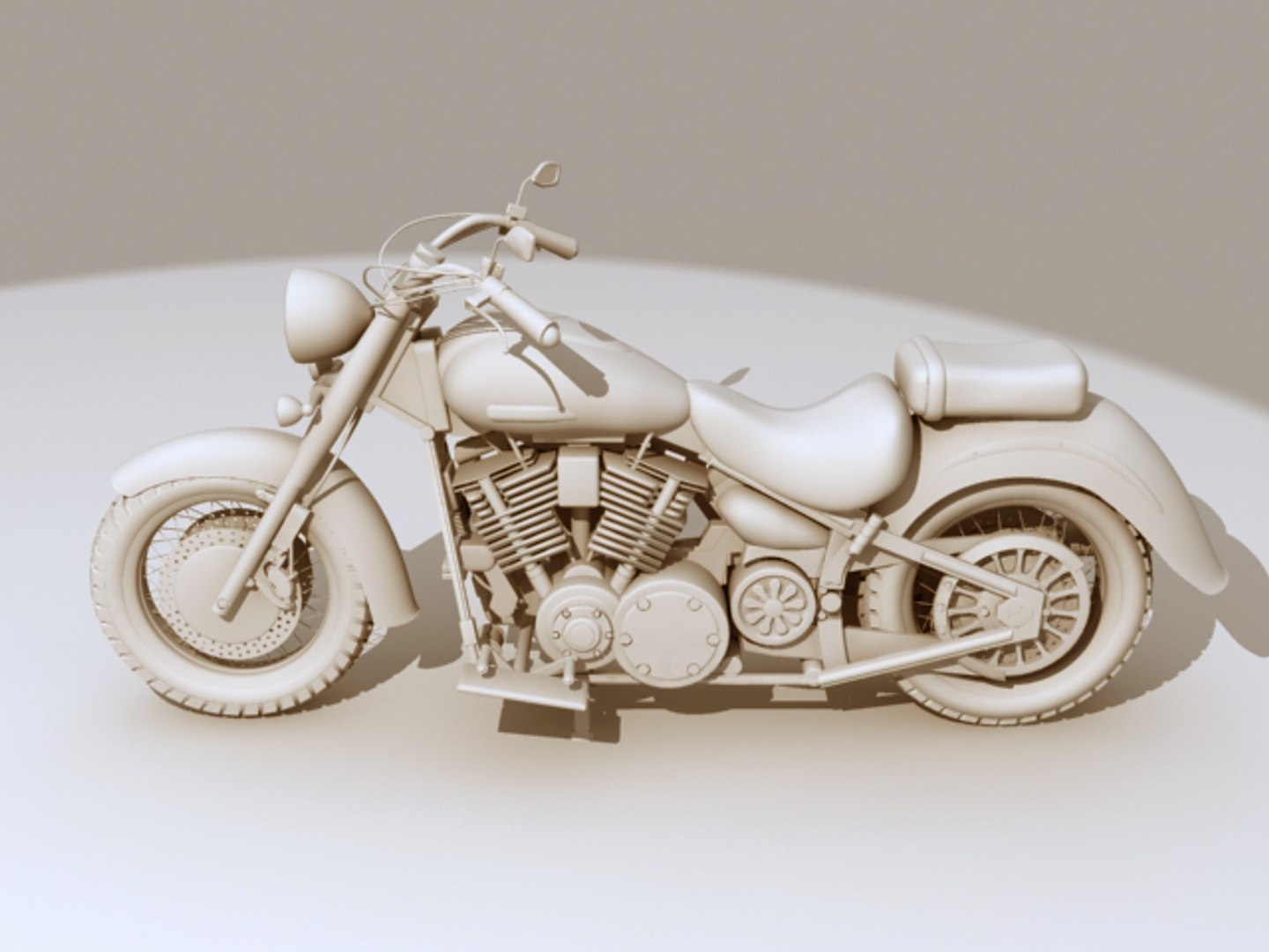 3d Model Yamaha Motorcycle