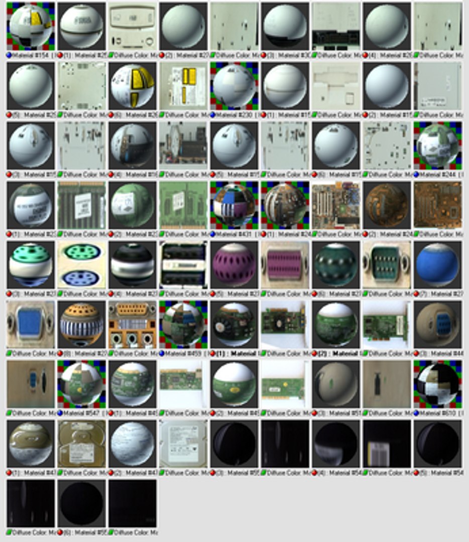 3d computer hardware pack