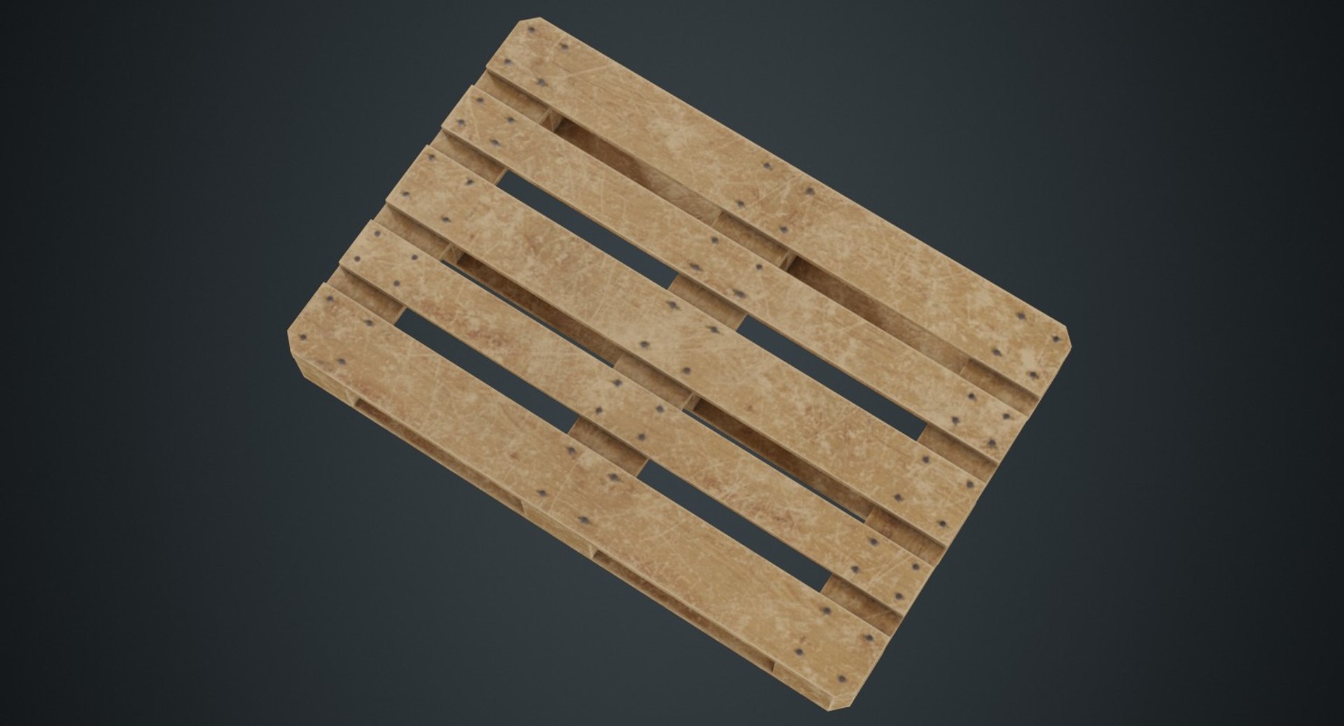 3D pallet 1b model - TurboSquid 1378017