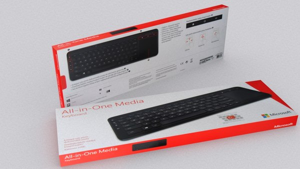modelo 3d Caja de teclado de Microsoft 1 - TurboSquid 974887