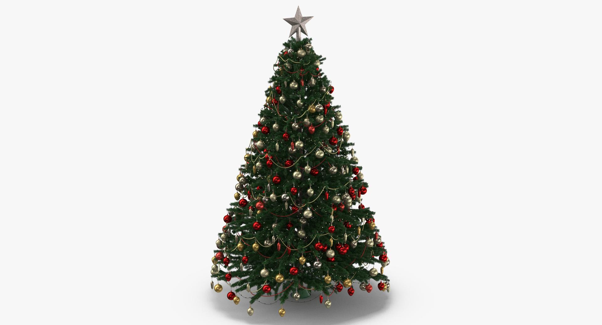 3D Christmas Tree 03 - TurboSquid 1226613