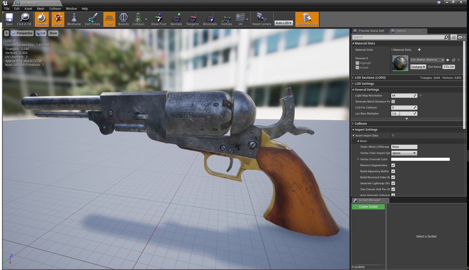 3D Colt Walker - TurboSquid 1283326
