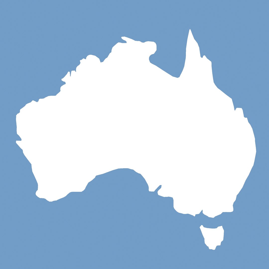 Australia 3d Model