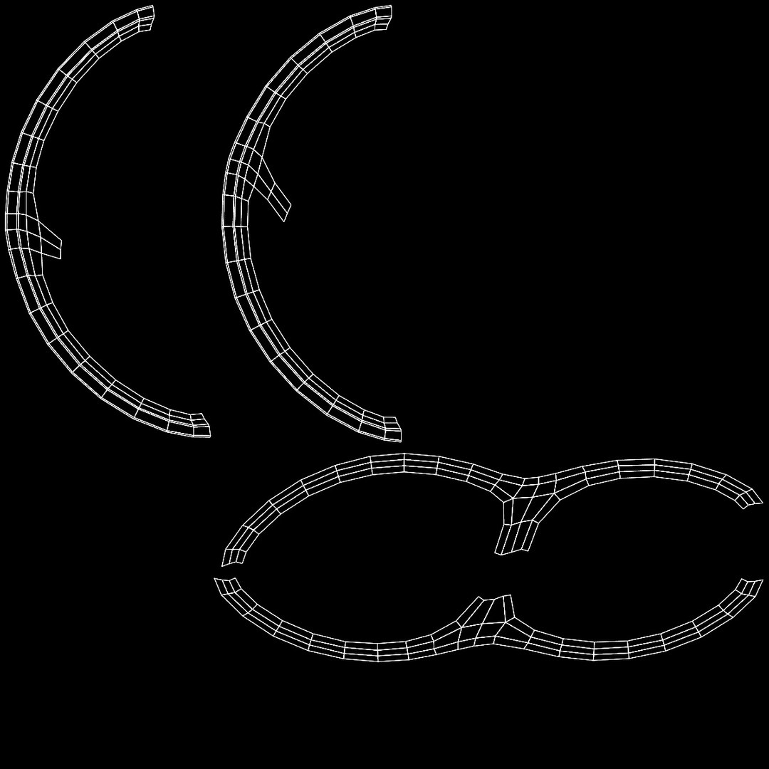 Cuff Bracelet 3D Model - TurboSquid 2355789