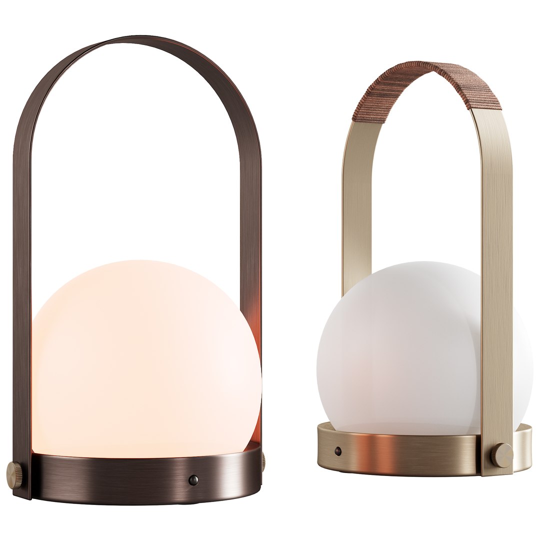 083 MENU Carrie LED Lamp LEATHER 00 3D Model - TurboSquid 1826572