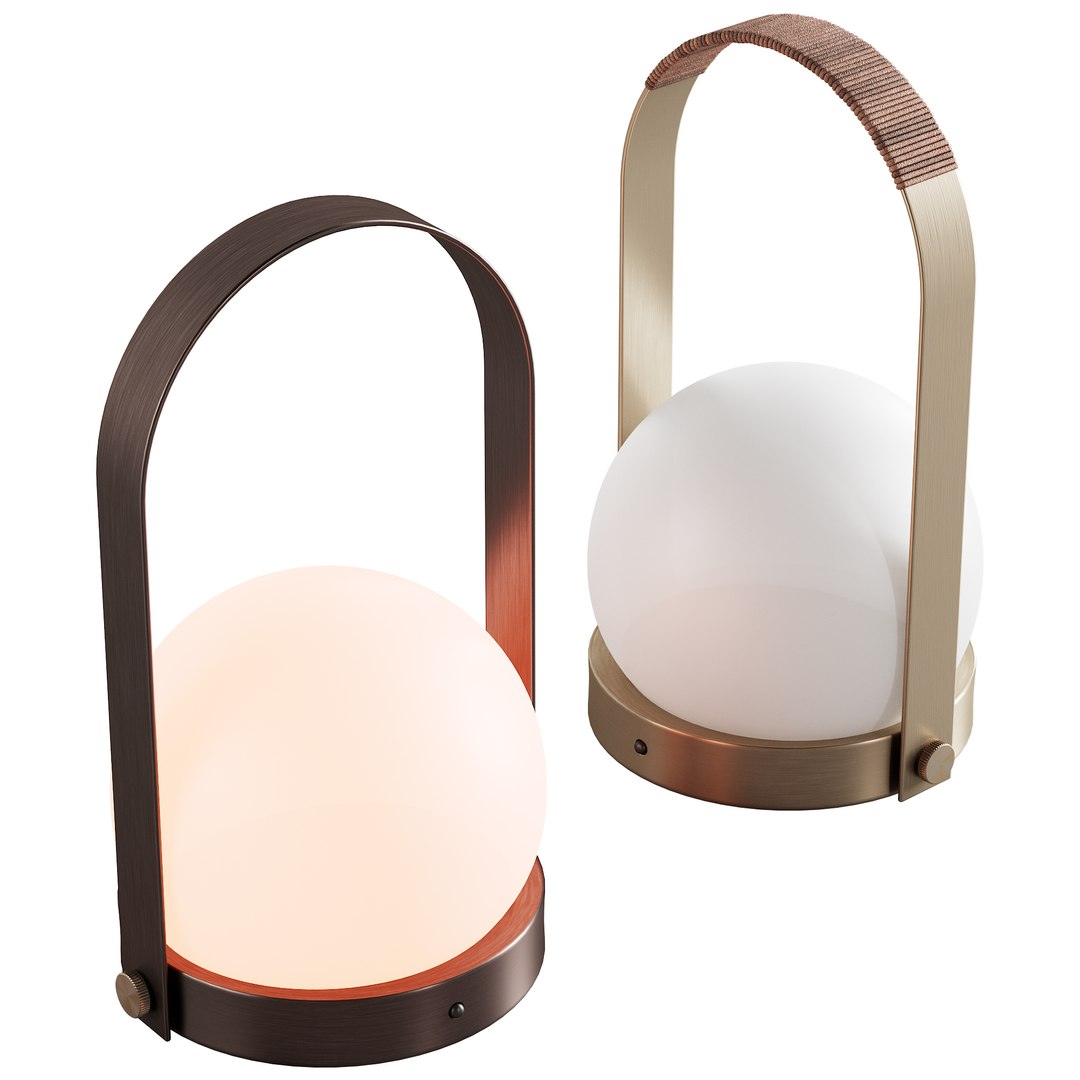 083 MENU Carrie LED Lamp LEATHER 00 3D Model - TurboSquid 1826572