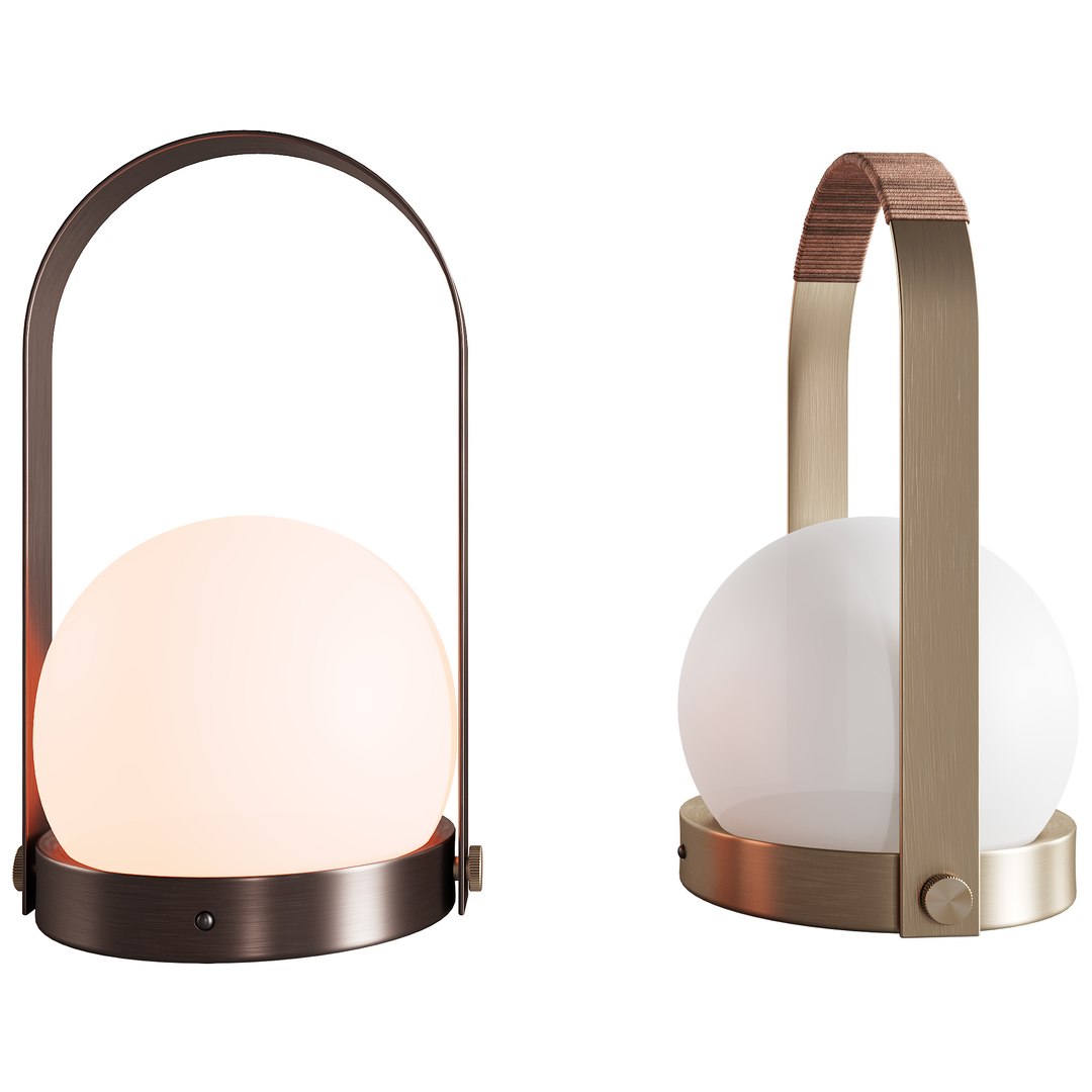 083 MENU Carrie LED Lamp LEATHER 00 3D Model - TurboSquid 1826572