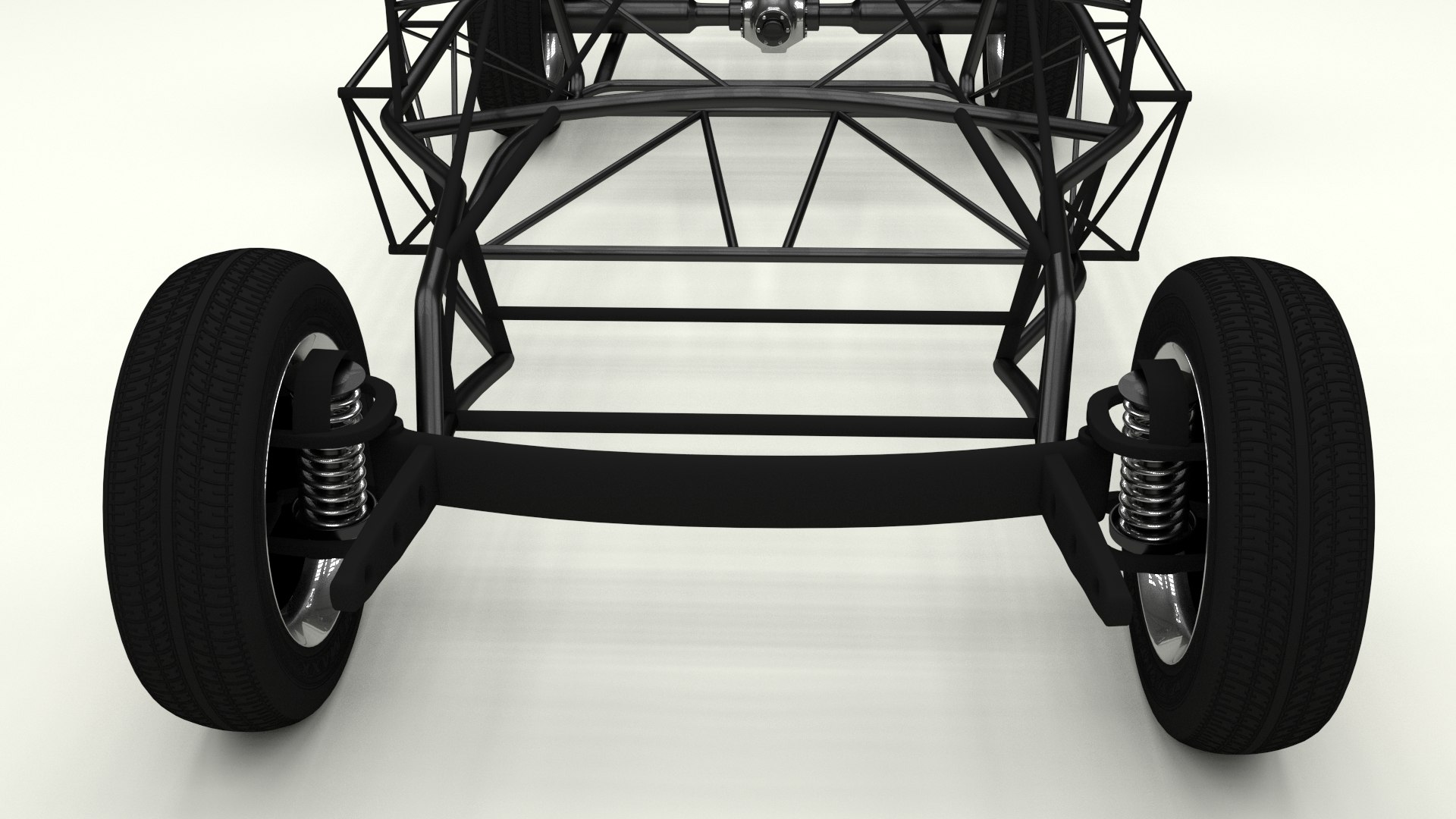 3d Mercedes 300sl Chassis