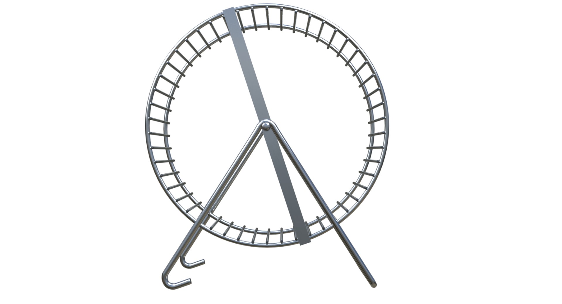 Metal Hamster Wheel Model - TurboSquid 1433791