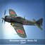Cinema4d Mitsubishi A6m5 A6m Fighter Aircraft