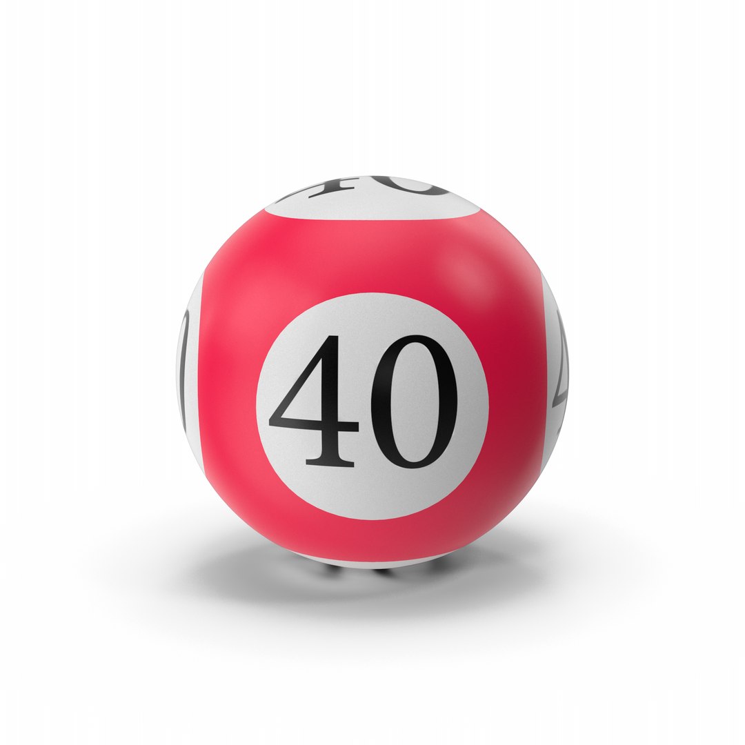 Bingo Ball 40 3D Model - TurboSquid 2415472