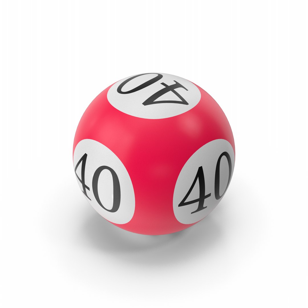 Bingo Ball 40 3D Model - TurboSquid 2415472