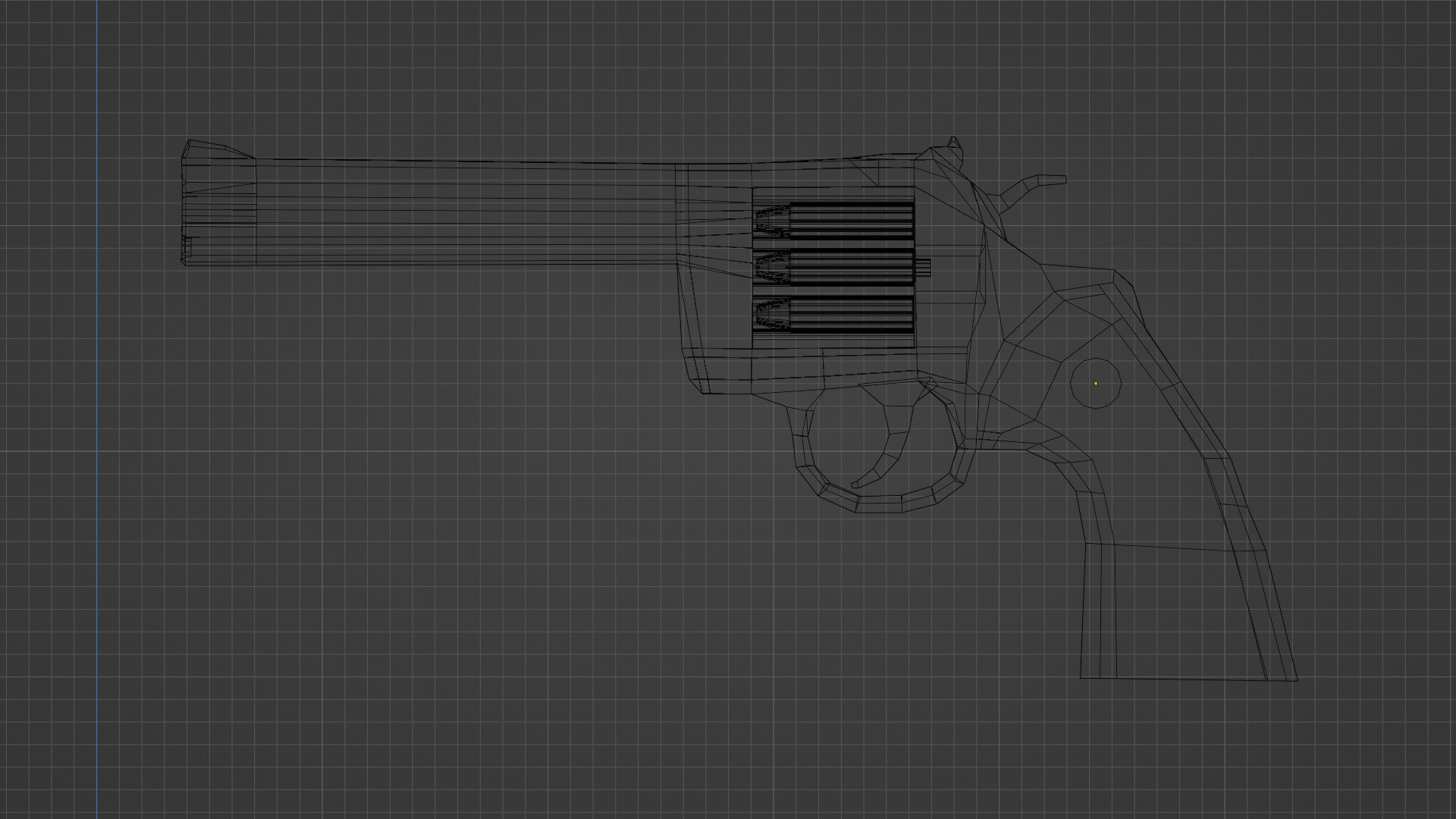 3D Revolver Python 357 Stylized Low Poly model - TurboSquid 1911837