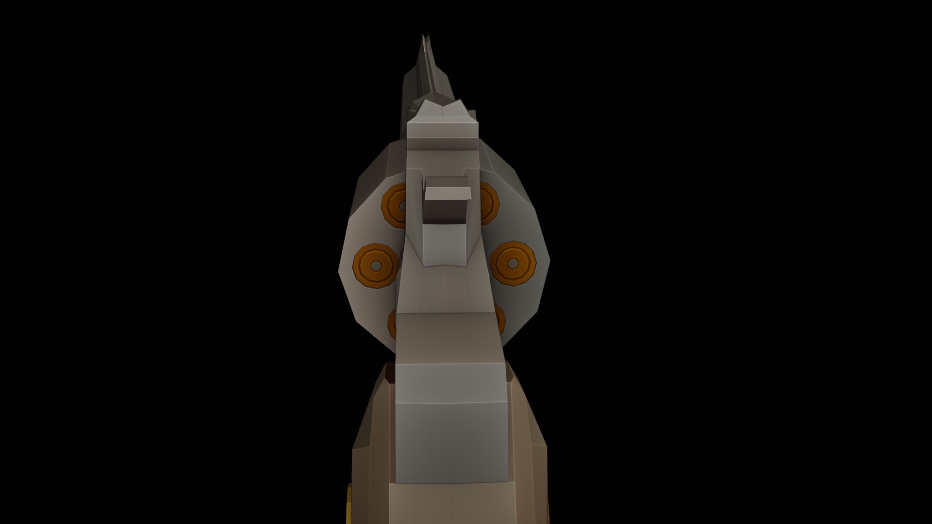 3D Revolver Python 357 Stylized Low Poly model - TurboSquid 1911837