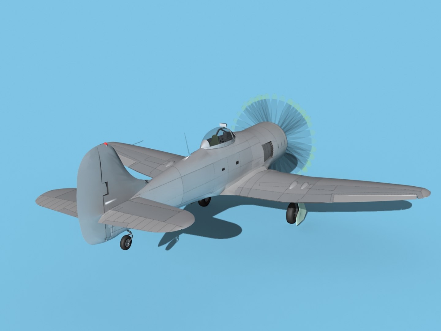 3D Propeller Hawker Tempest - TurboSquid 1489293