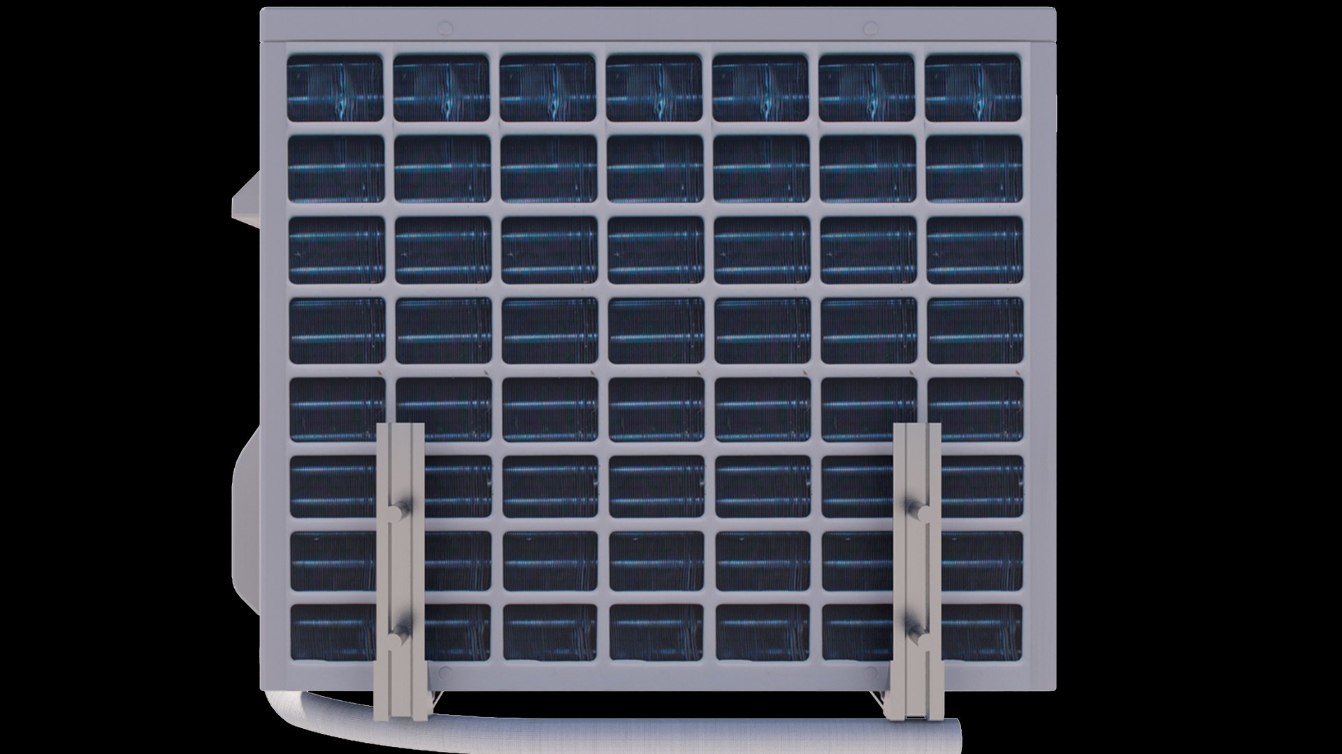 3D Air Conditioner Ourdoor Block Model - TurboSquid 2135534