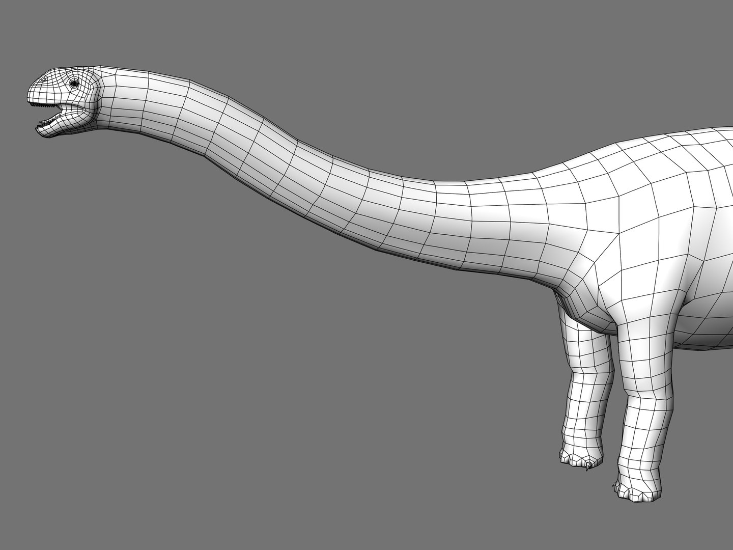 Hudiesaurus Dinosaur Jurassic Animal 3D - TurboSquid 2350551