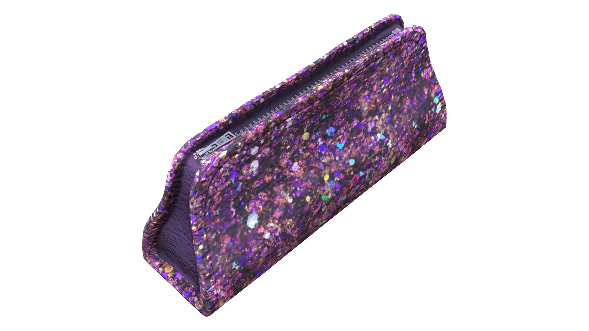 Glittery Purple Hand Purse 3D model - TurboSquid 1997750