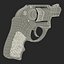 Realistic Revolver Ruger Lcr 3d Model