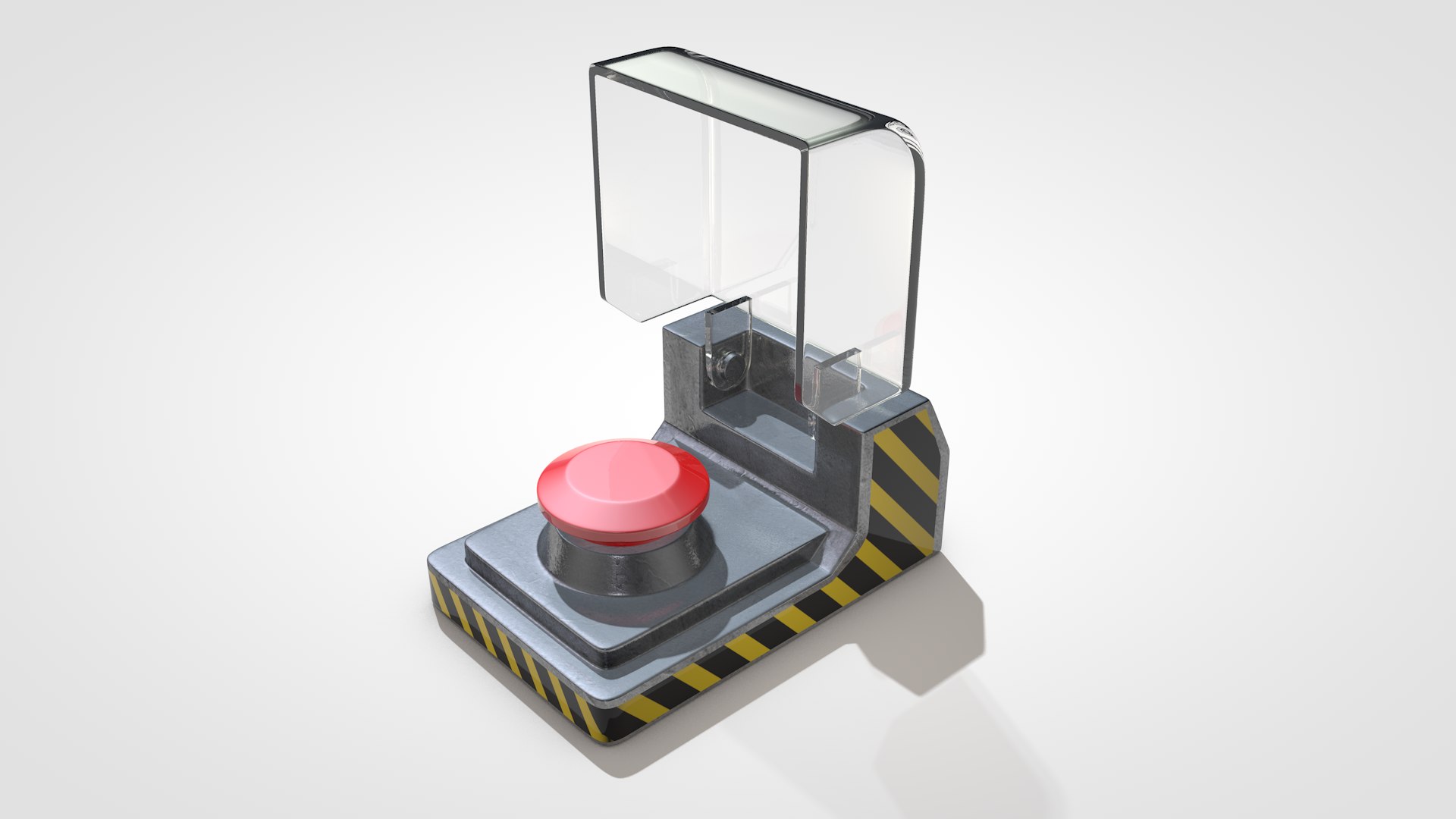 Panic Button 3D Model - TurboSquid 1265136